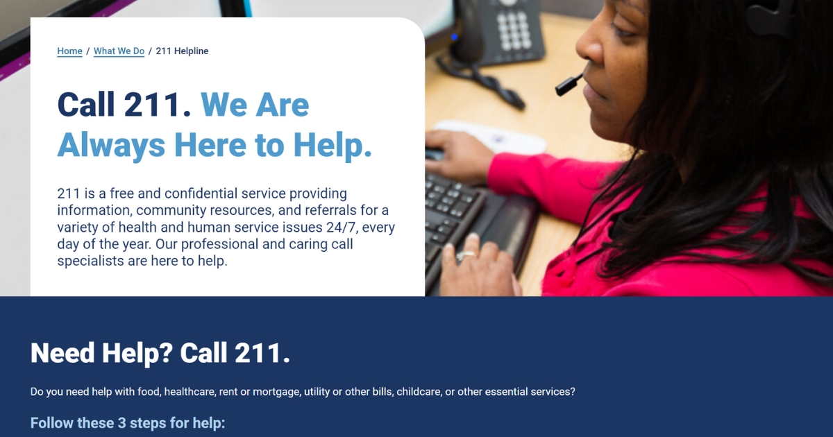 211 Helpline - United Way of Central Maryland