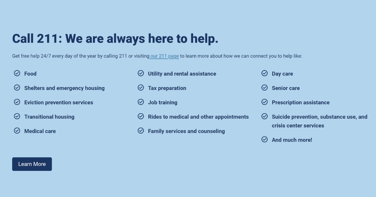 Get Help - United Way of Central Maryland