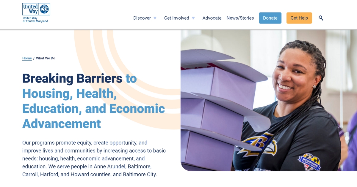 What We Do - United Way of Central Maryland